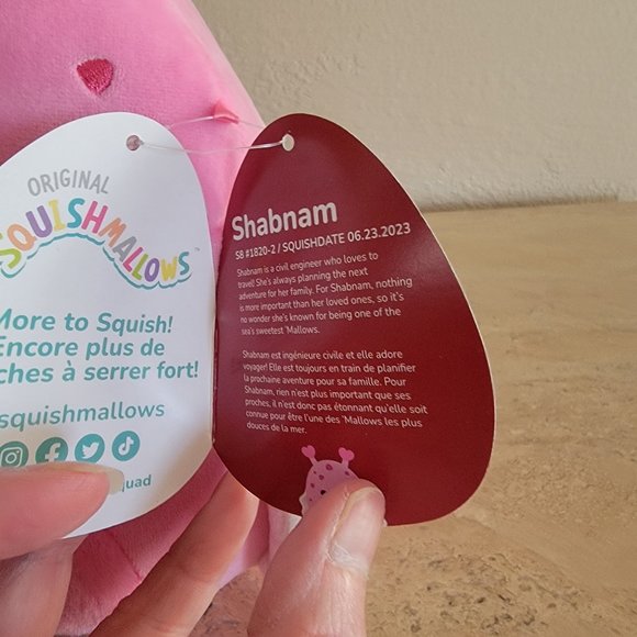 Squishmallows | Toys | Squishmallows Deep Sea Animal Squad 8 Shabnam ...